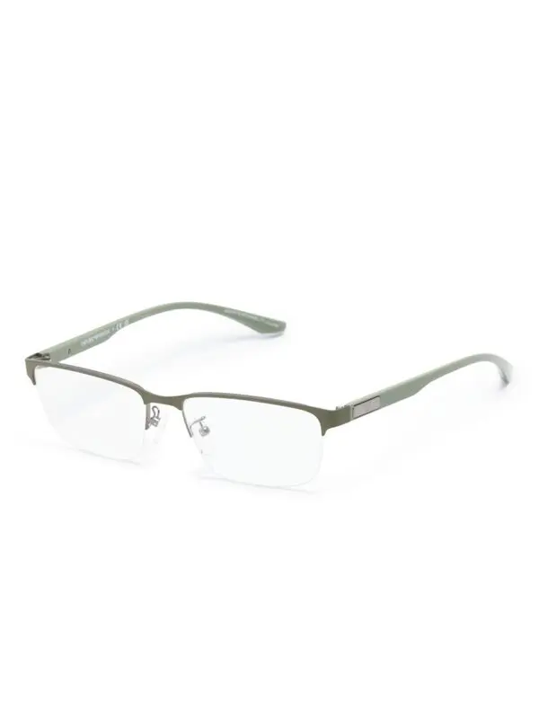 Emporio Armani Rectangle-frame Eyeglasses