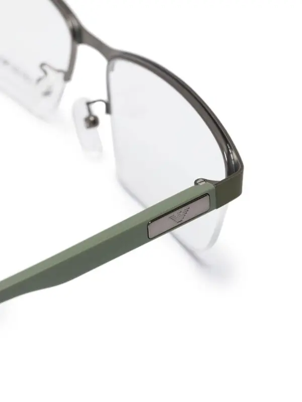 Emporio Armani Rectangle-frame Eyeglasses