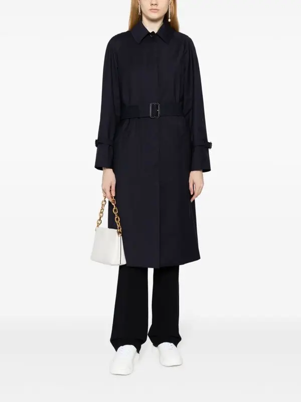 Paul Smith Belted Wool Trench Coat