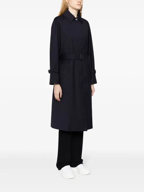 Paul Smith Belted Wool Trench Coat