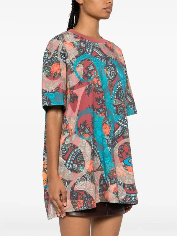 VIVIENNE WESTWOOD Paisley-print T-shirt