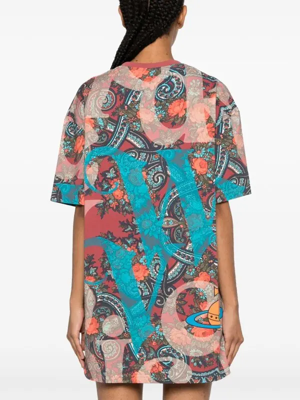 VIVIENNE WESTWOOD Paisley-print T-shirt
