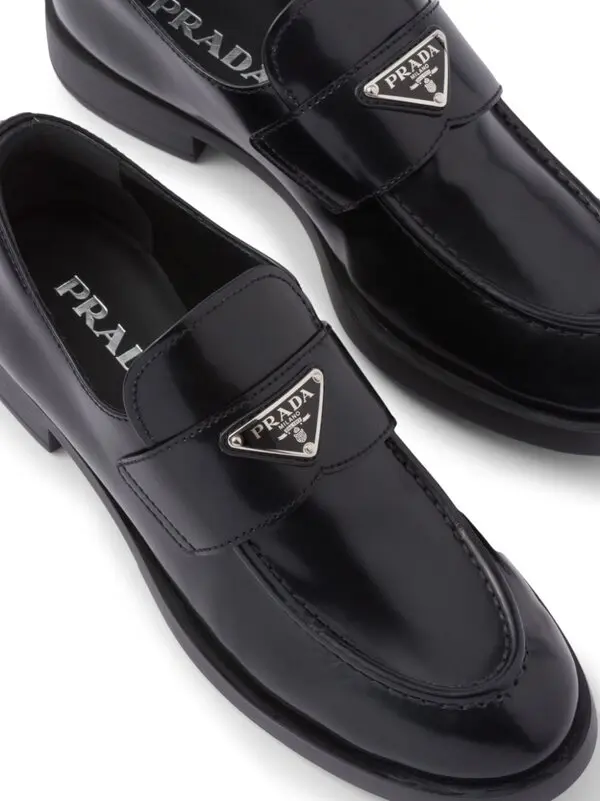 Prada Leather Loafers