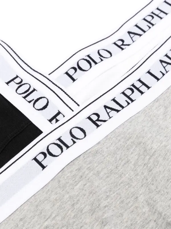 Polo Ralph Lauren Logo-waistband Cotton Briefs
