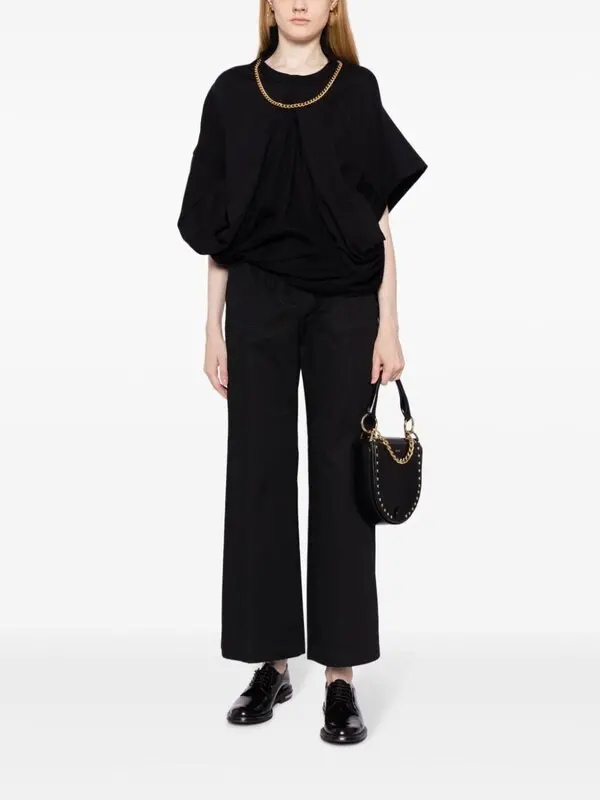 Junya Watanabe Fringe-detail Draped Top