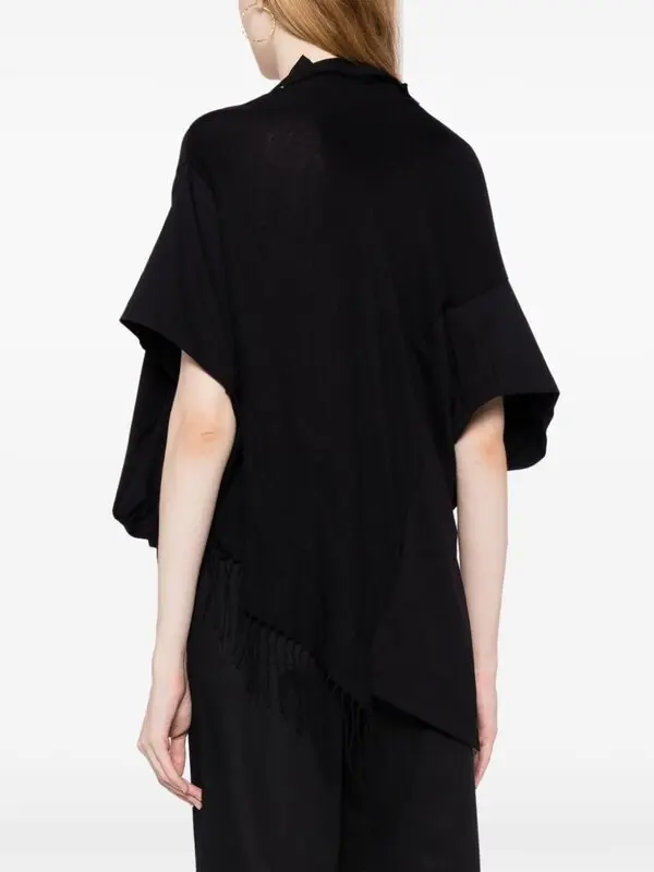 Junya Watanabe Fringe-detail Draped Top