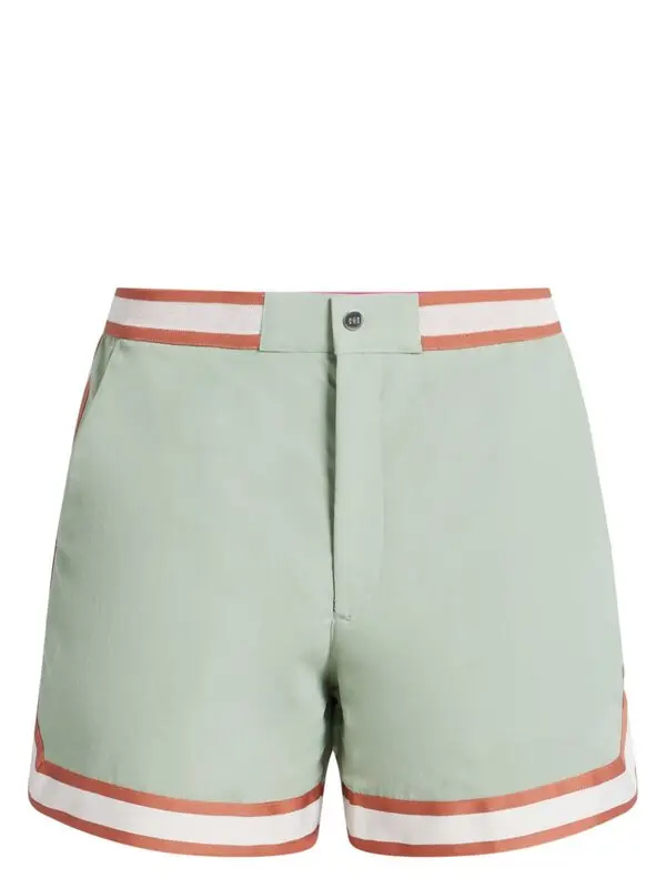 CHE Striped-edge Swim Shorts