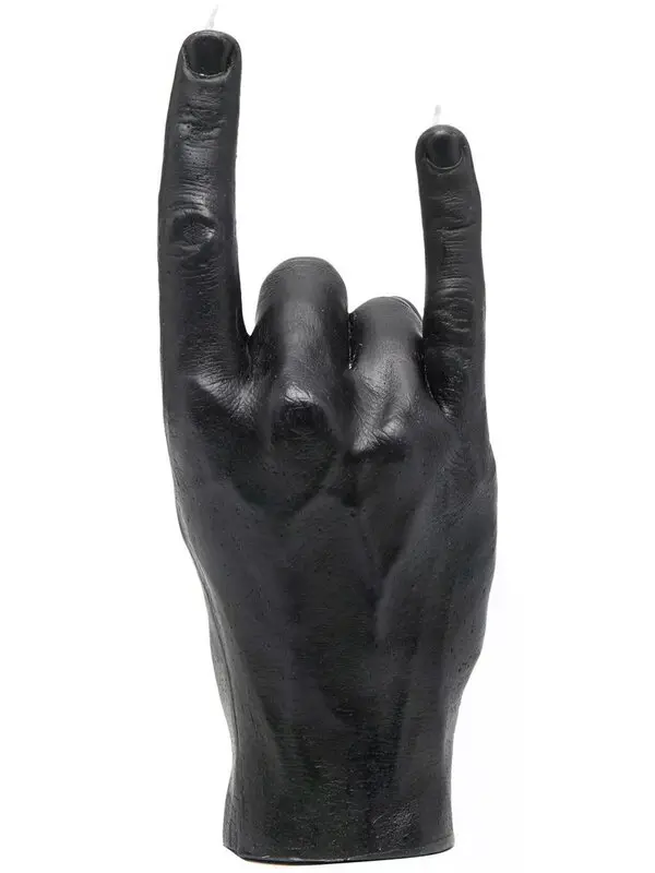 CANDLEHAND Hand Gesture Candle You Rock - Black