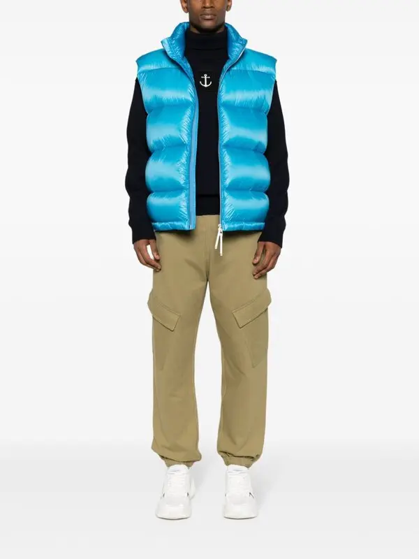 JIL SANDER Logo-patch Ripstop Down Gilet