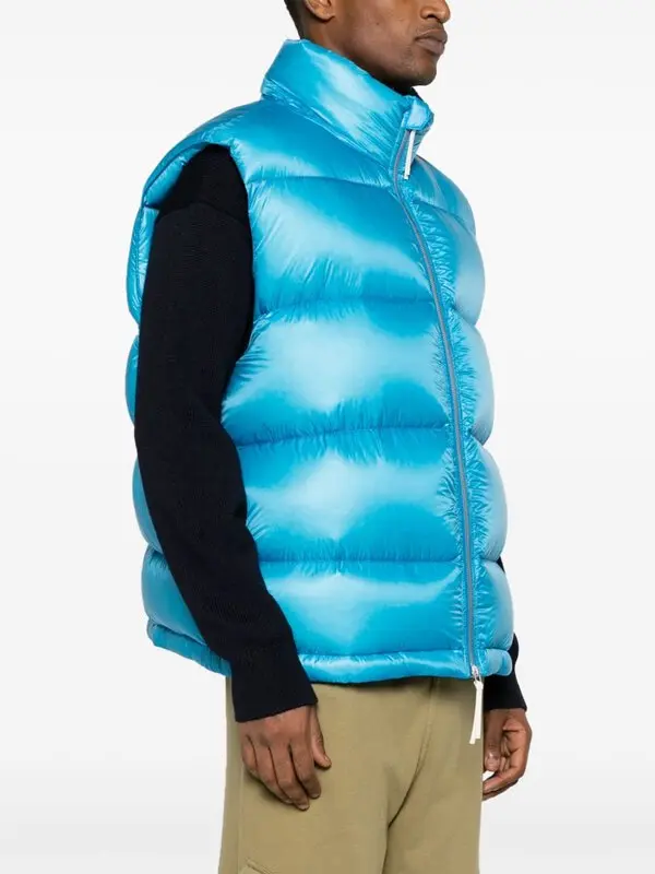 JIL SANDER Logo-patch Ripstop Down Gilet