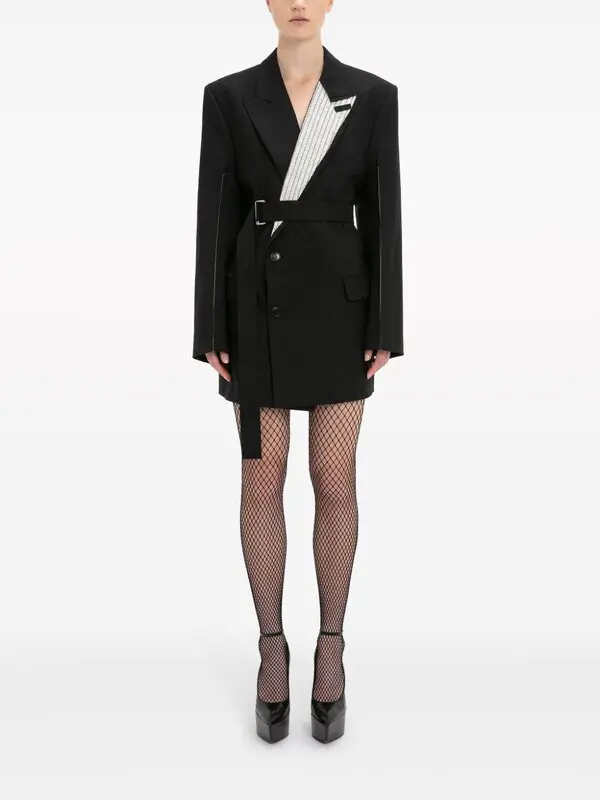 Victoria Beckham Double-breasted Tailored Minidress