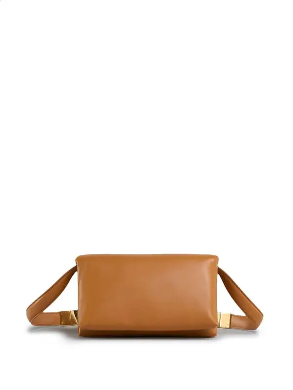 Marni Small Prisma Leather Shoulder Bag