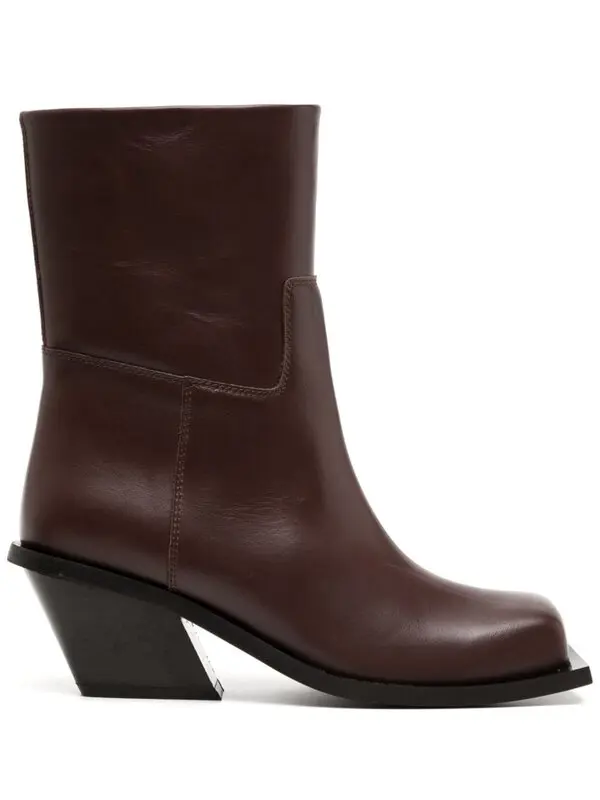 GIABORGHINI Blondine 75mm Leather Boots