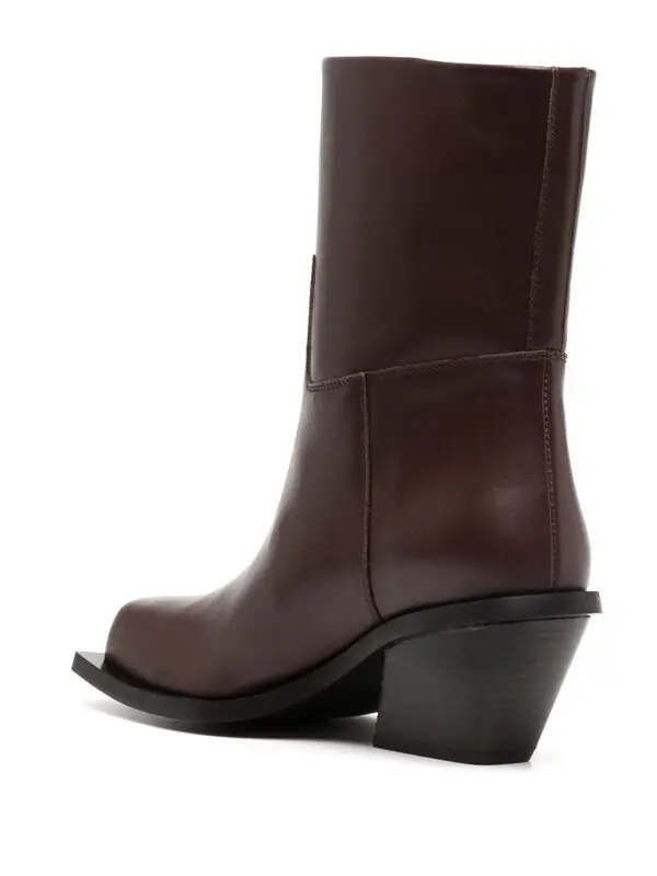 GIABORGHINI Blondine 75mm Leather Boots