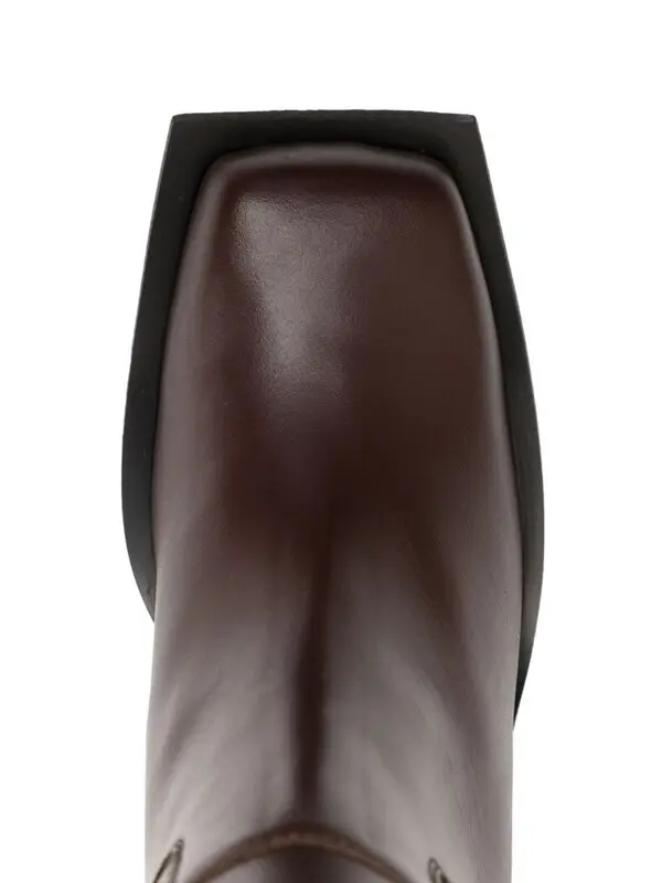 GIABORGHINI Blondine 75mm Leather Boots