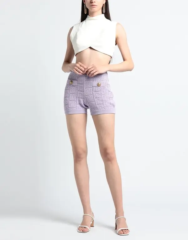 Balmain Shorts - Purple