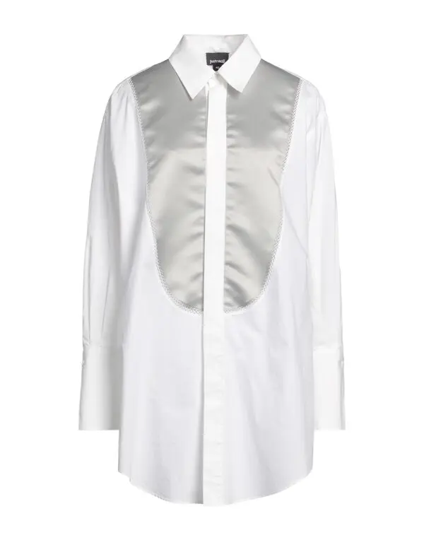 Just Cavalli Tuxedo Shirt - White