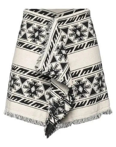 MARANT ETOILE Mini Skirt Size Cotton, Polyester - Off White