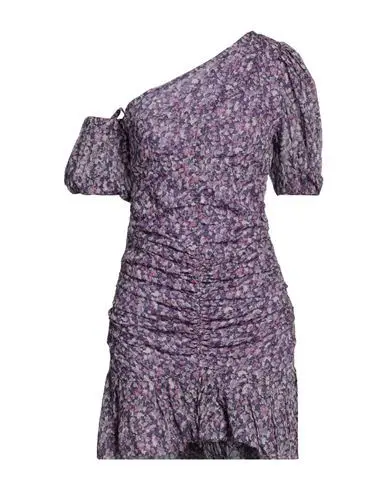 MARANT ETOILE Floral Print One-shoulder Mini Dress