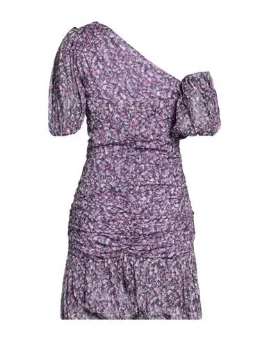 MARANT ETOILE Floral Print One-shoulder Mini Dress