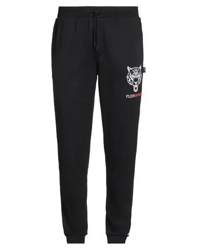 PLEIN SPORT Pants Size Cotton, Polyester - Black