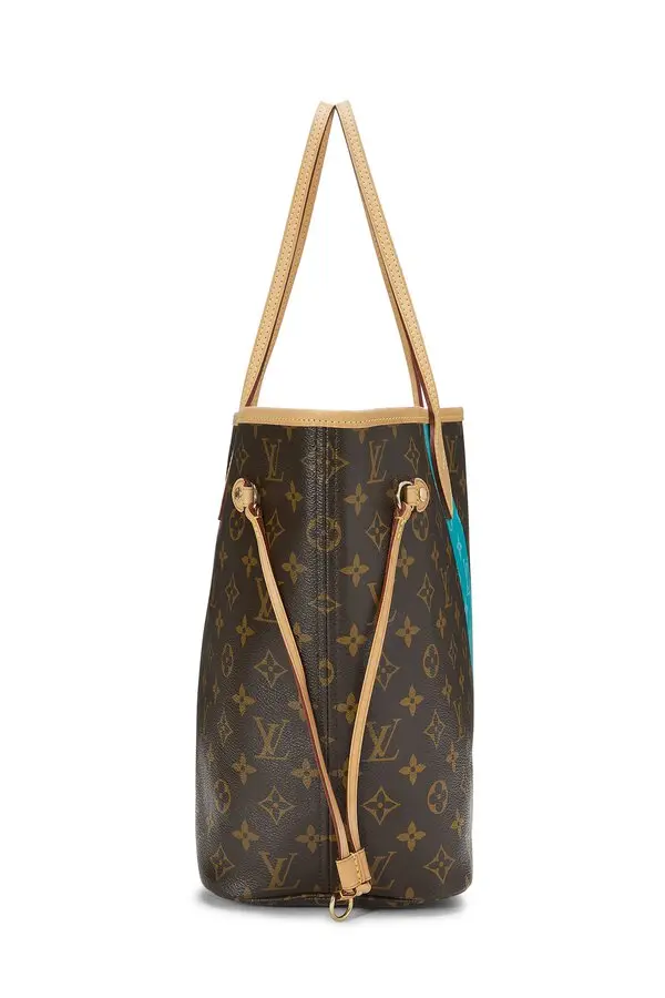 LOUIS VUITTON Monogram V Neverfull Mm Nm