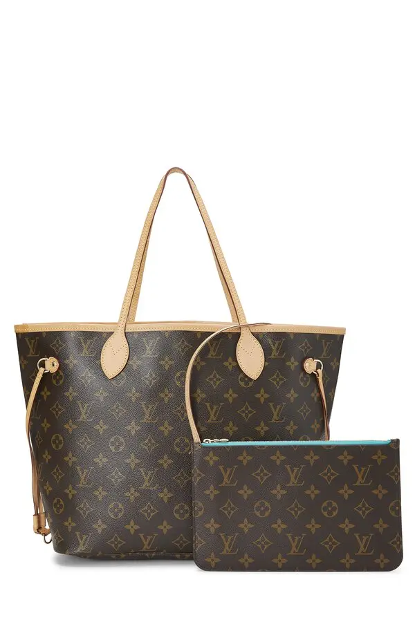 LOUIS VUITTON Monogram V Neverfull Mm Nm
