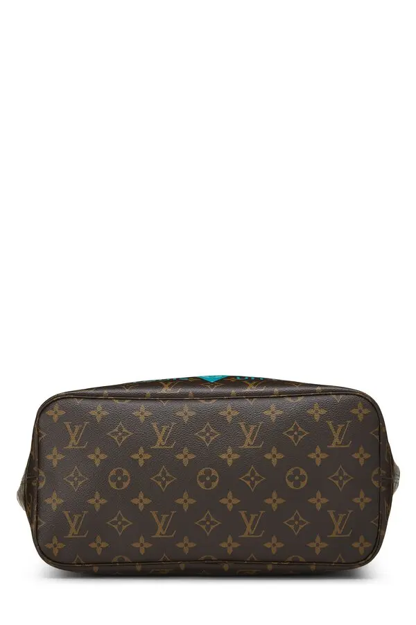 LOUIS VUITTON Monogram V Neverfull Mm Nm