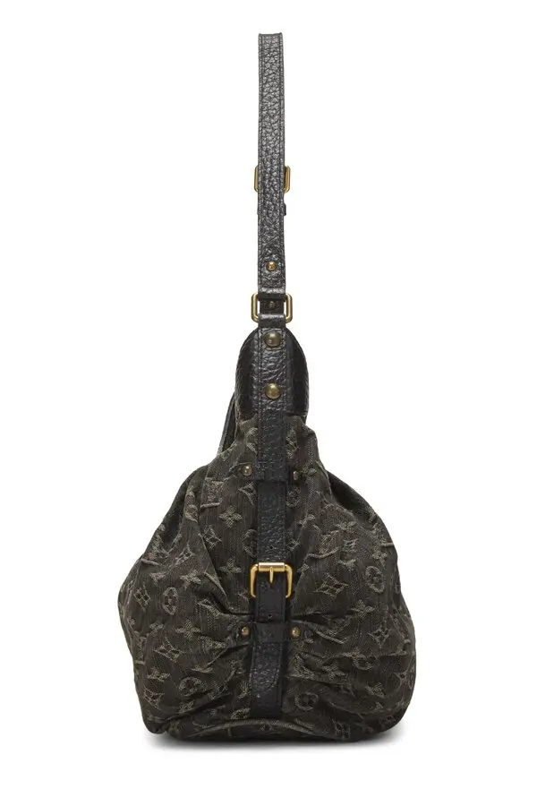 LOUIS VUITTON Monogram Denim Shoulder Bag