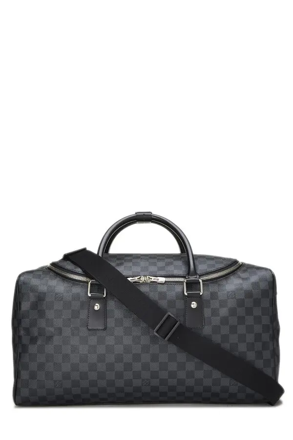 LOUIS VUITTON Damier Graphite Roadster Duffle Bag