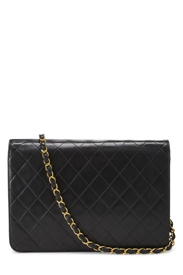 Chanel Quilted Lambskin Ex Flap Medium Shoulder Bag