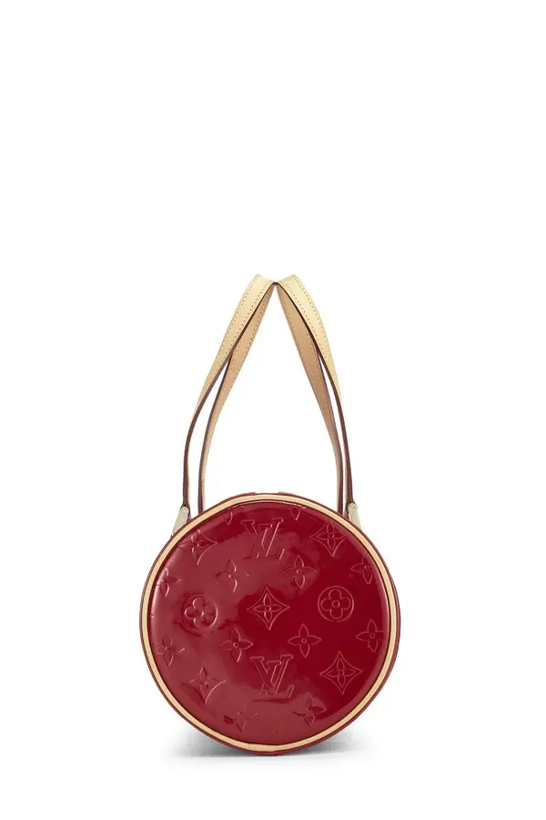 LOUIS VUITTON Rouge Grenadine Monogram Vernis Bedford