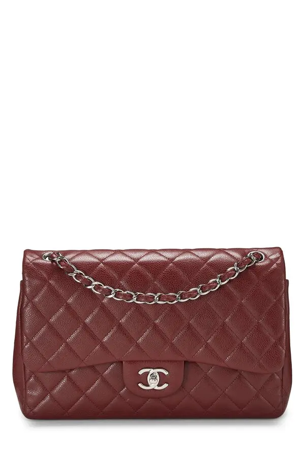 Chanel Quilted Caviar New Classic Flap Jumbo