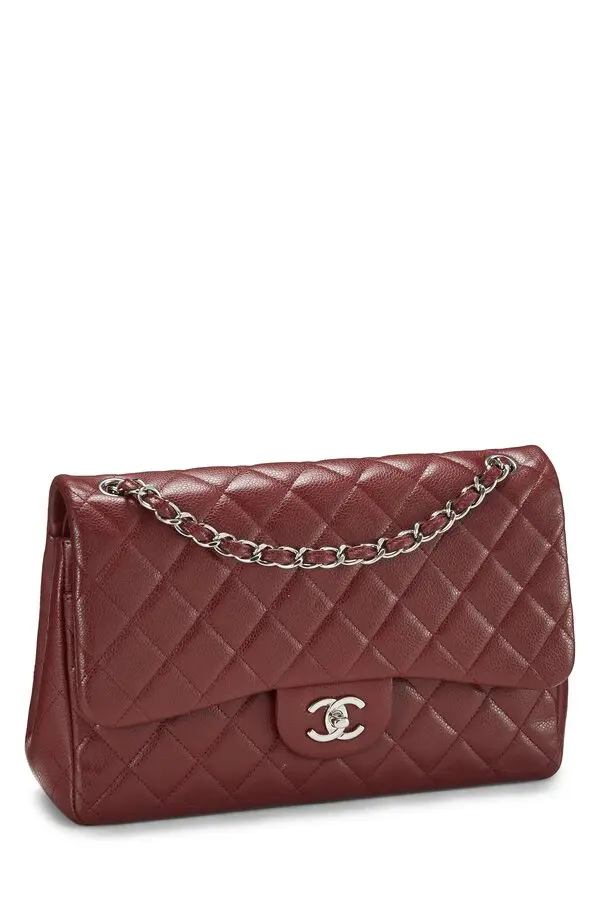 Chanel Quilted Caviar New Classic Flap Jumbo