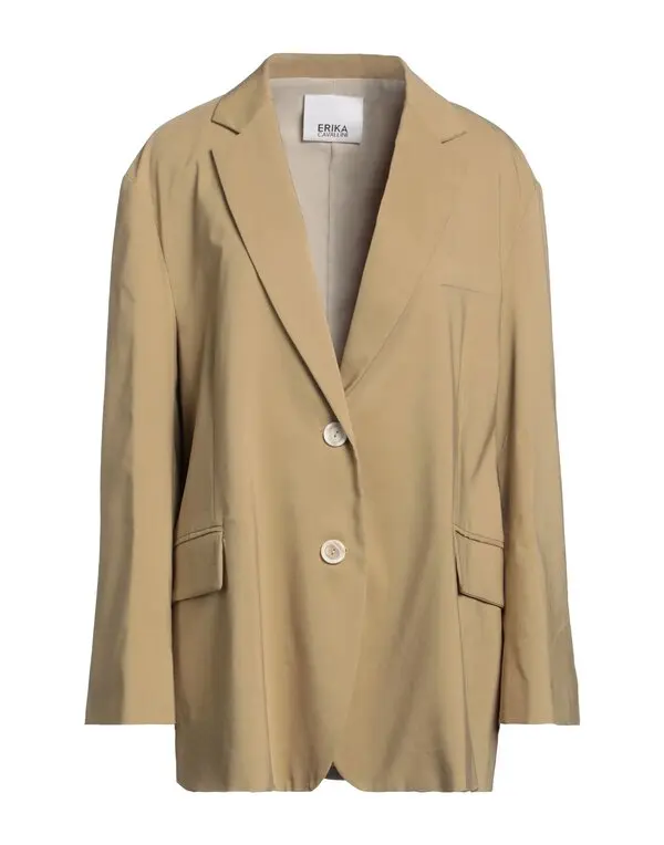 Erika Cavallini Single-breasted Blazer - Beige