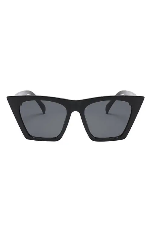 FIFTH & NINTH Chicago Cat Eye Sunglasses - Black