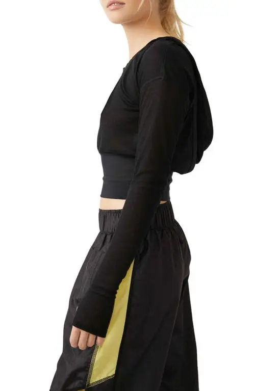 Free People Love High Cutout Layer Top