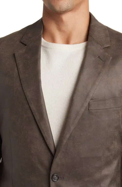 DANIEL HECHTER Norris Faux Suede Sport Coat - Mushroom