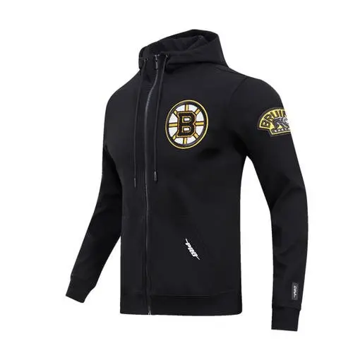 PRO STANDARD Boston Bruins Classic Chenille Full-zip Hoodie Jacket