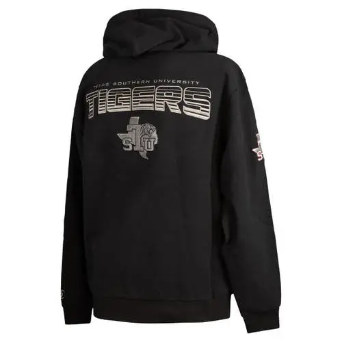 FISLL Texas Southern Tigers Puff Print Sliced Pullover Hoodie