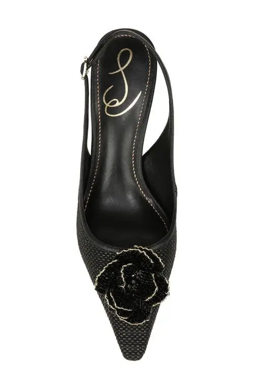 Sam Edelman Bianka Flora Kitten Heel Slingback Pump