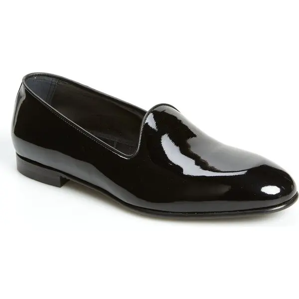 Zegna Gala Patent Leather Loafer