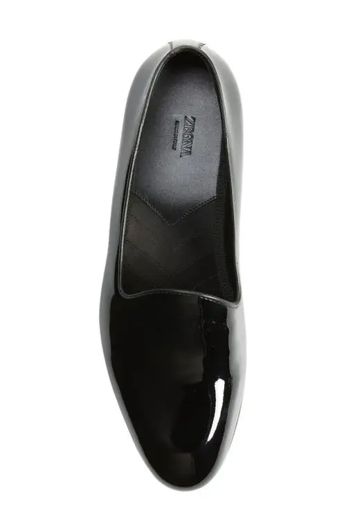 Zegna Gala Patent Leather Loafer