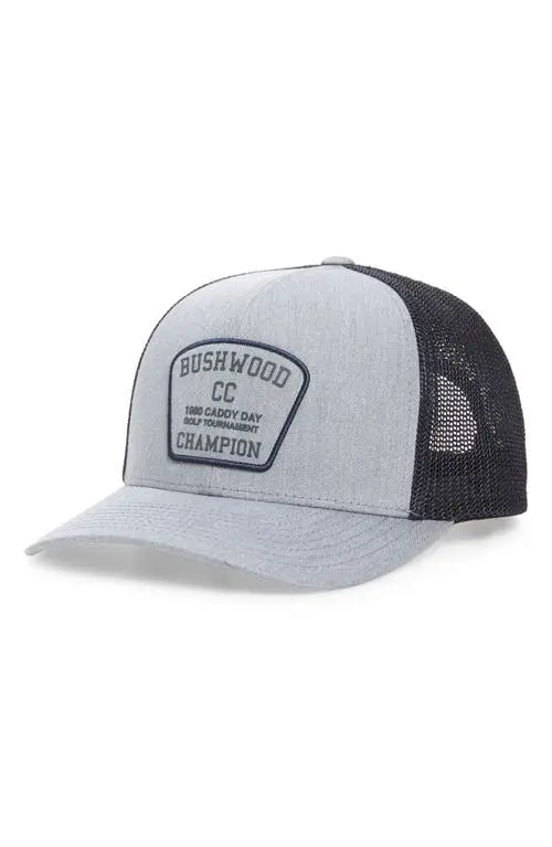 Travis Mathew Presidential Suite Trucker Cap - Heather Grey