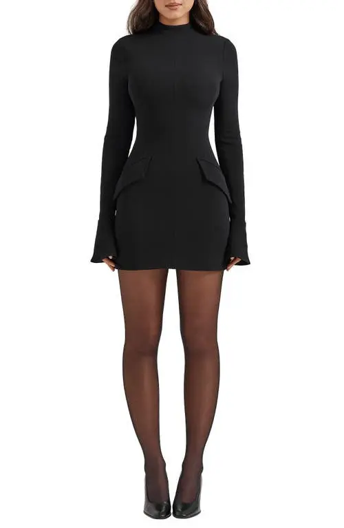 House Of Cb Mahalia Mini Dress - Black | Editorialist