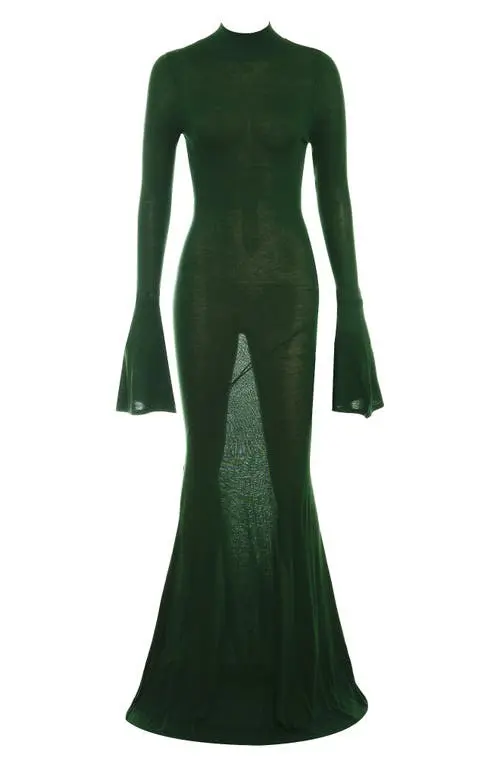 House Of Cb Sancha Maxi Dress - Emerald Green | Editorialist