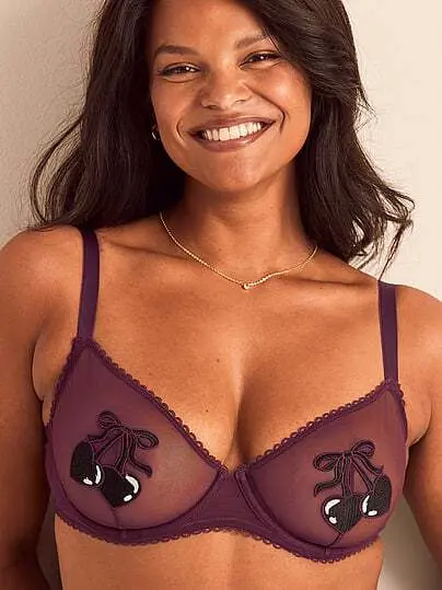 Victoria's Secret Adore Me Alyshia Demi Bra - Purple