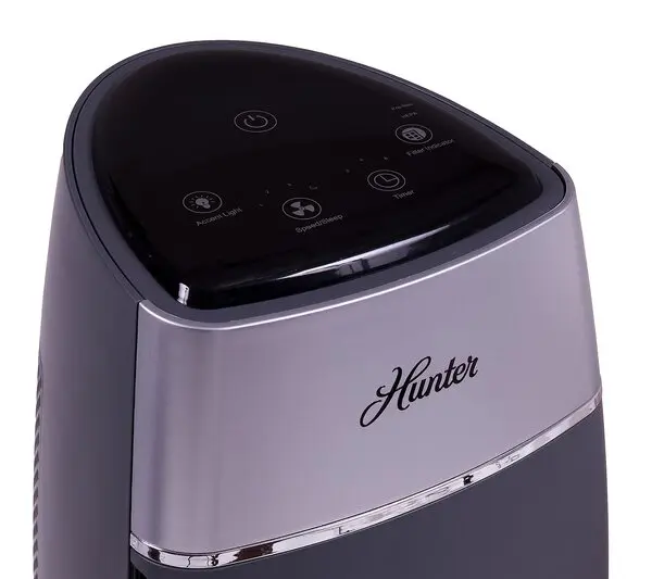 Hunter Hp100 Ecosilver Hepa Medium Tower Air Purifier