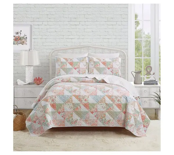 MODERN HEIRLOOM Coventry 3-piece King Quilt Set - One-color