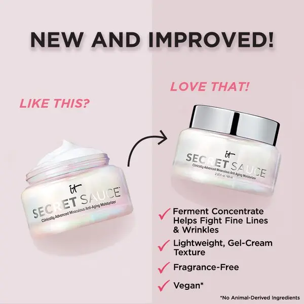 IT COSMETICS Secret Sauce Anti-aging Moisturizer